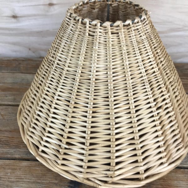 Wicker Lamp Shades - Etsy