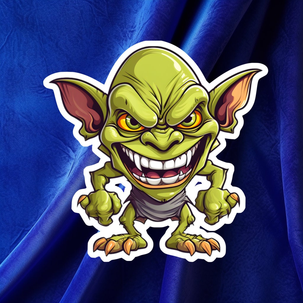 Green Goblin Face Animated