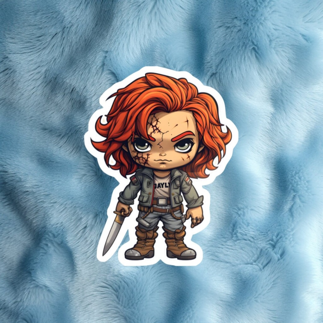 Cute Little Chibi Killer Chucky the Doll Knife Full Body - Etsy