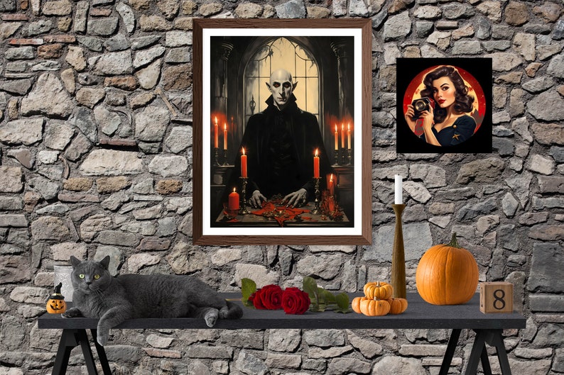 HALLOWEEN - Nosferatu - Vampire, Count Orlock, Classic Vintage Horror ...