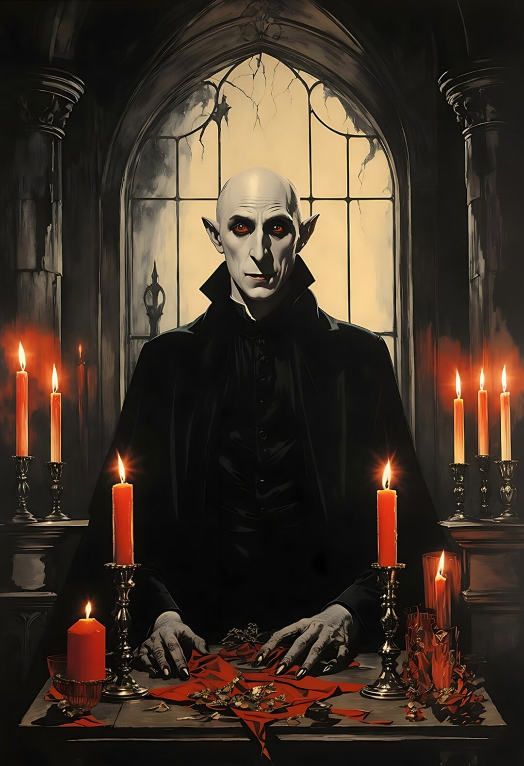 HALLOWEEN - Nosferatu - Vampire, Count Orlock, Classic Vintage Horror ...