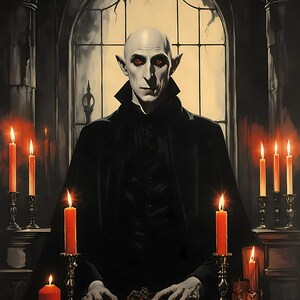 HALLOWEEN - Nosferatu - Vampire, Count Orlock, Classic Vintage Horror ...