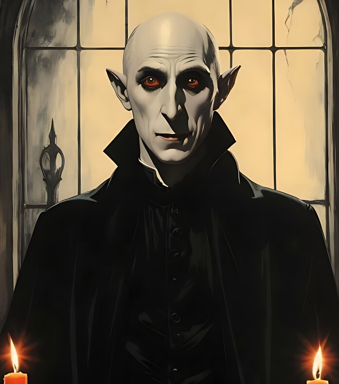 HALLOWEEN - Nosferatu - Vampire, Count Orlock, Classic Vintage Horror ...