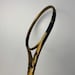 Custom Painted Tennis Racket Gold and Black Matte. Babolat, Wilson Etc ...
