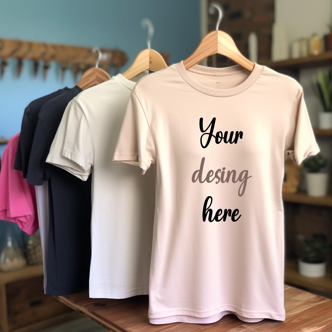 T-shirts Color Mockup, T-shirt Mockup, Color T-shirt Mockup, Unisex T ...