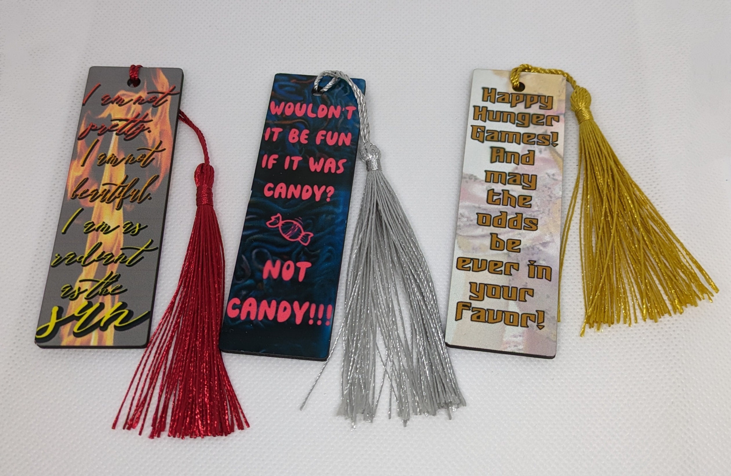 Hunger Games Themed Bookmarks - Etsy