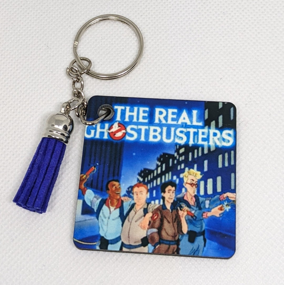 The Real Ghostbusters Keychain - Etsy