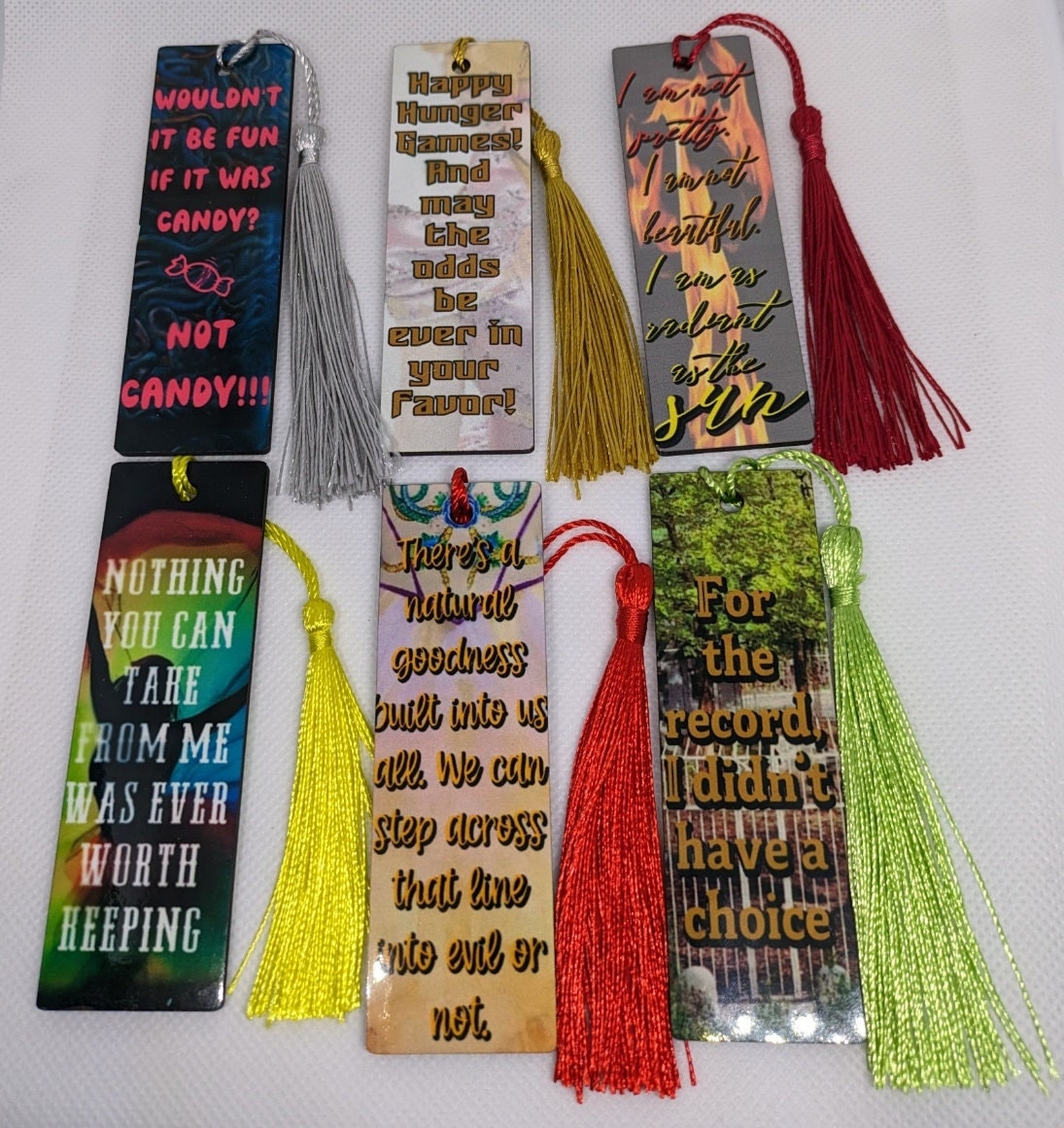 Hunger Games Themed Bookmarks - Etsy