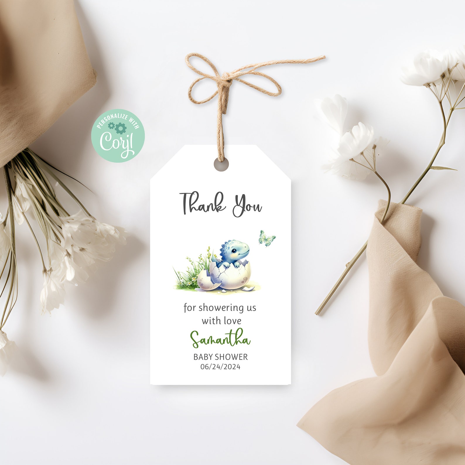 Hatching Soon Baby Shower Invitation Dinosaur Gender Reveal Baby Shower ...