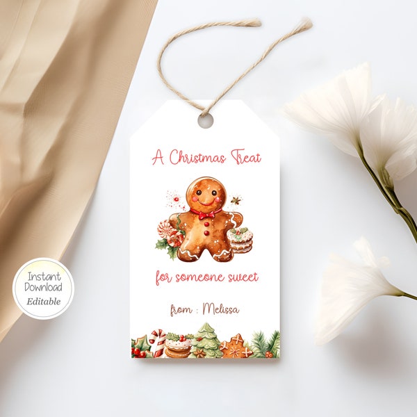 Christmas Treat Tags - Etsy