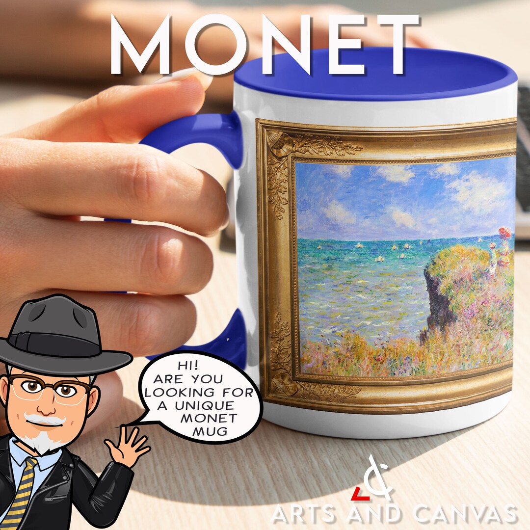 Monet Christmas Present Art Mug Monet Coffee Cup Monet Coffee Mug Monet ...