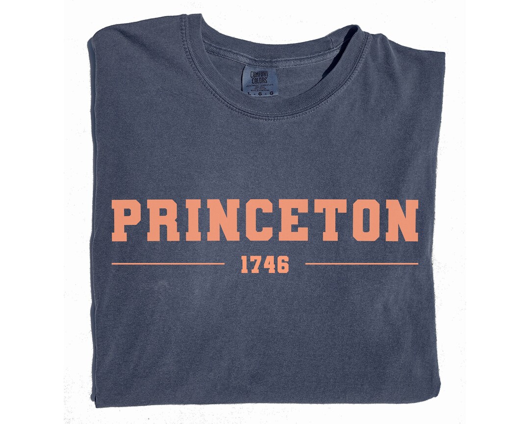 Princeton 1746 Custom Salmon Tee | Princeton University | Princeton, NJ ...