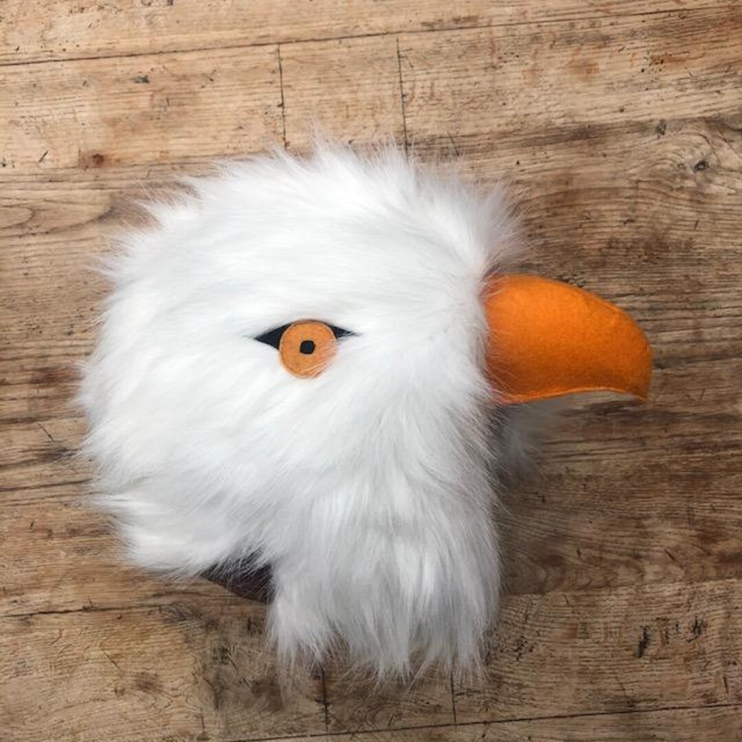 Headztrong Eagle Furry Helmet Cover - Etsy