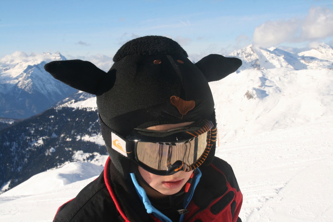 Coolcasc Black Sheep Helmet Cover - Etsy