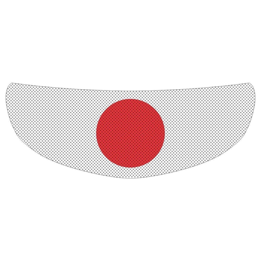 Japan Flag Motorcycle Helmet Shield Sticker - Etsy