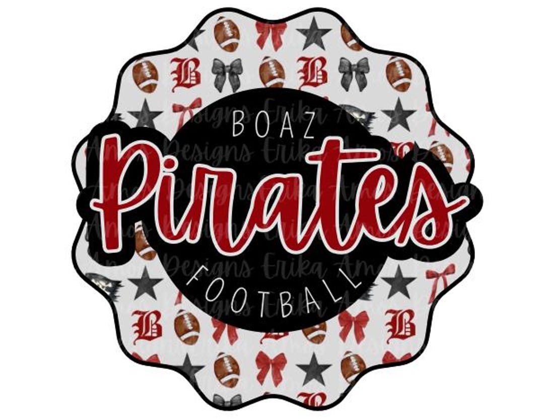 Boaz Pirates Football PNG Download - Etsy
