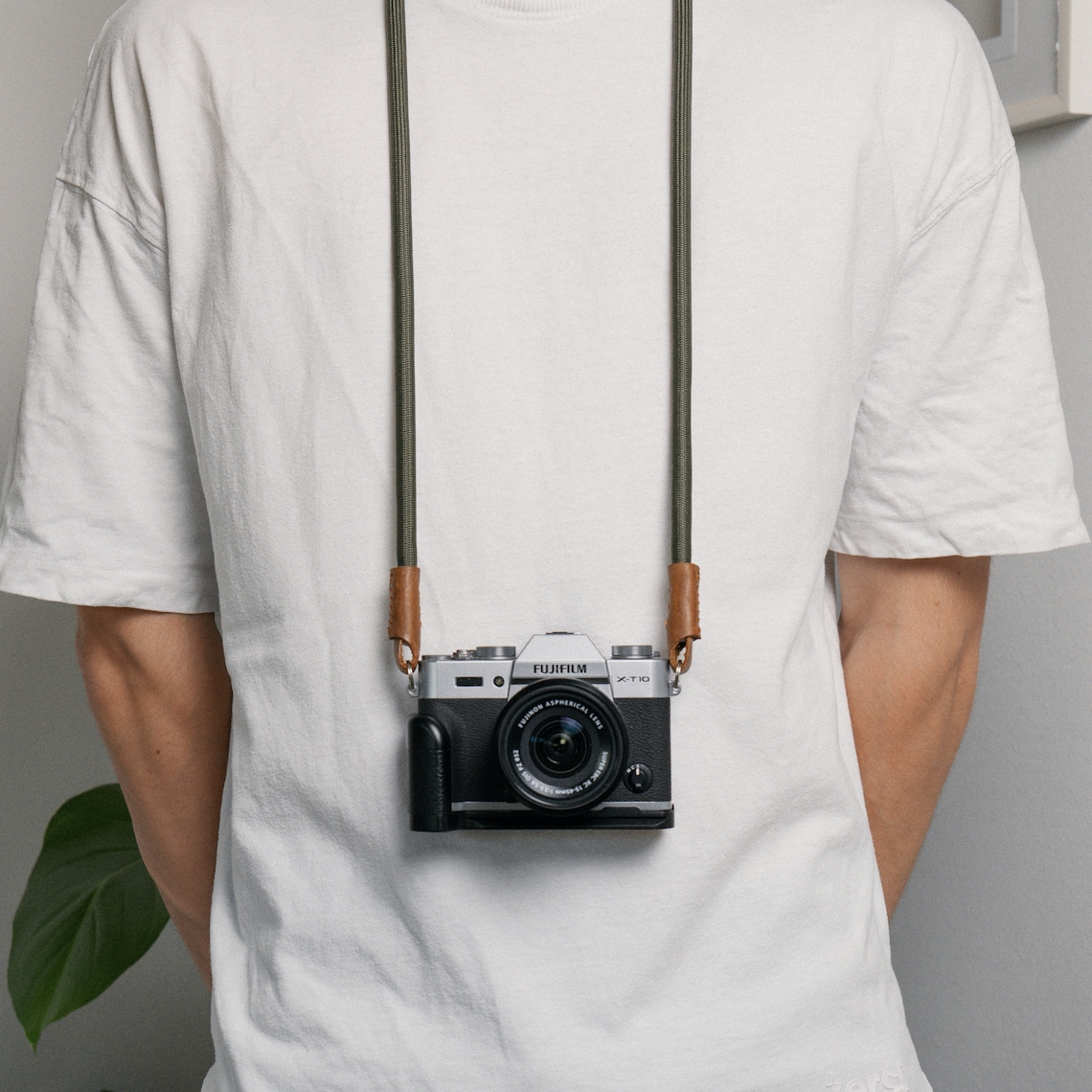 Camera Rope Camera Strap in Green for Analogue SLR and DSLR - Etsy