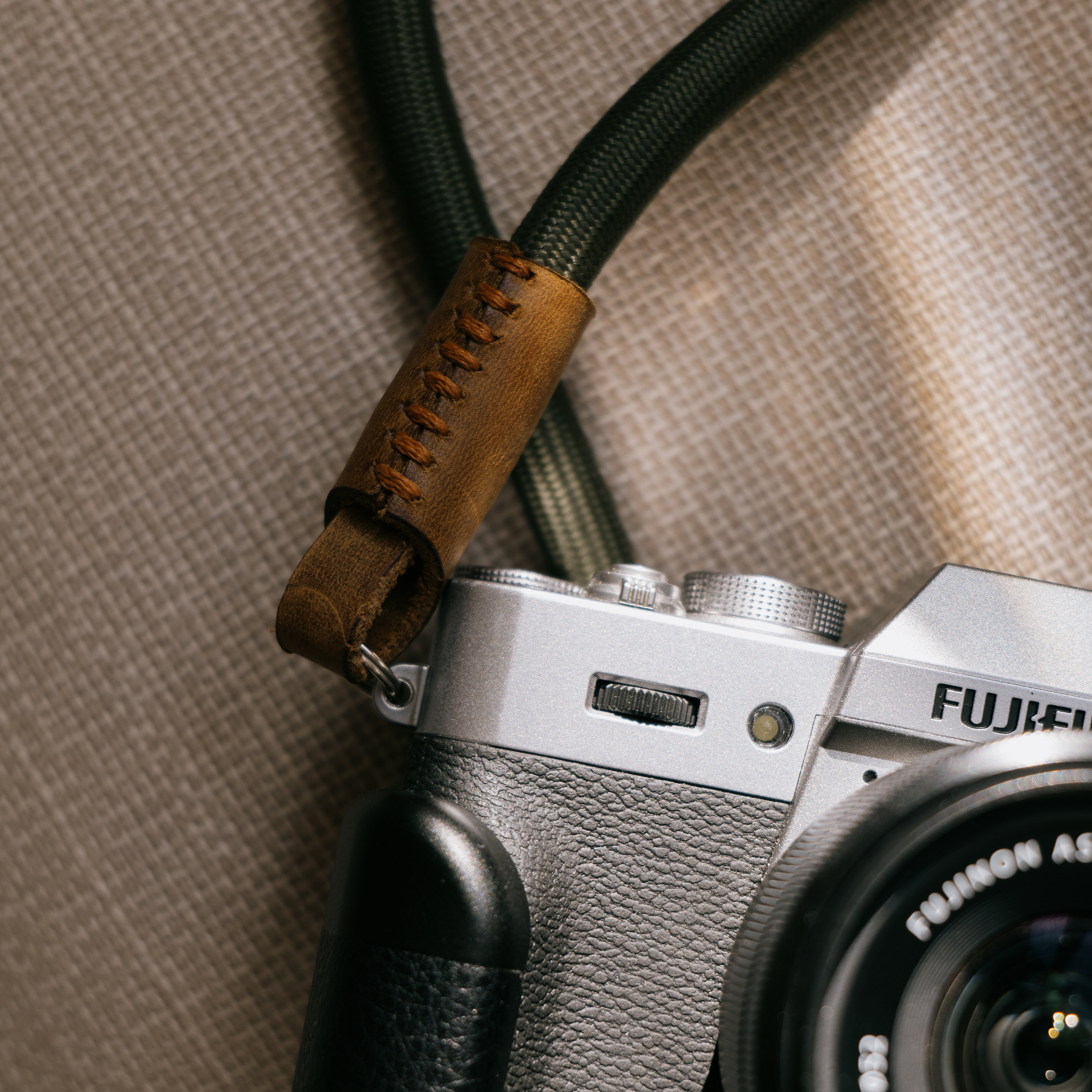 Camera Rope Camera Strap in Green for Analogue SLR and DSLR - Etsy