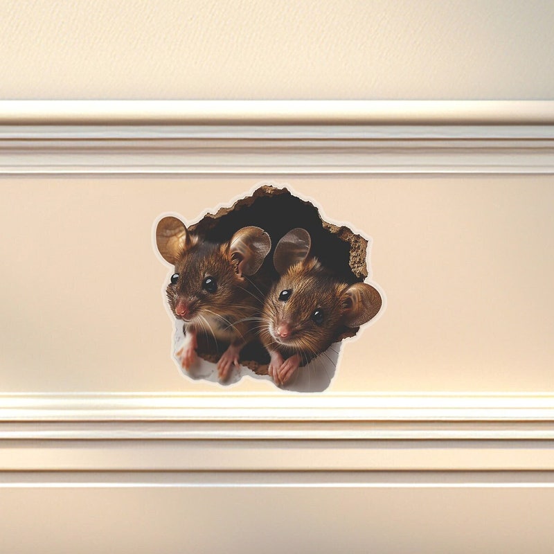 Mouse Wall Decal - Etsy