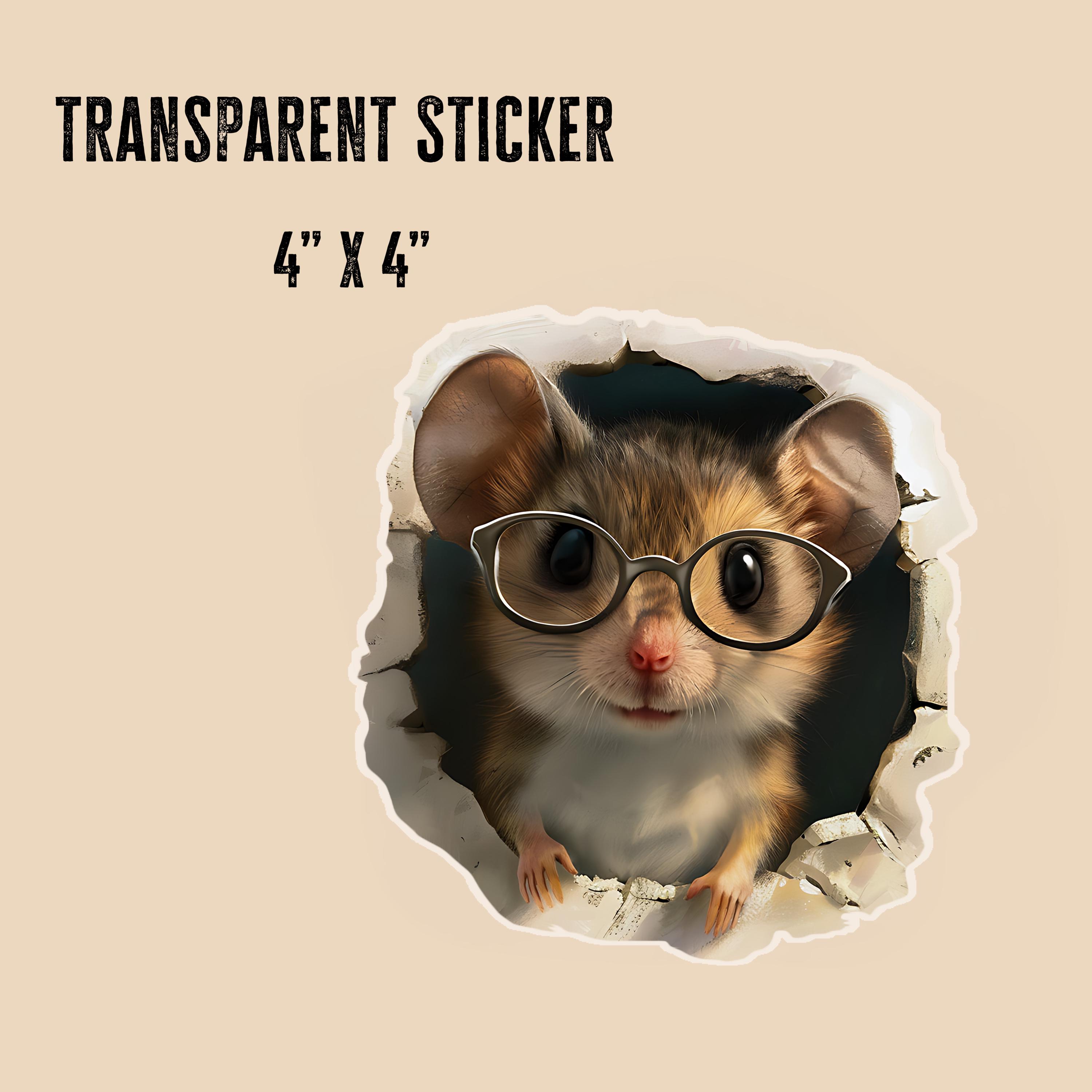 Mouse Hole Wall Decal, Mouse Decal Baseboard, 3D Mouse Hole Wall Decal ...