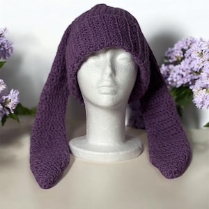 Beanie With Bunny Ears - Etsy