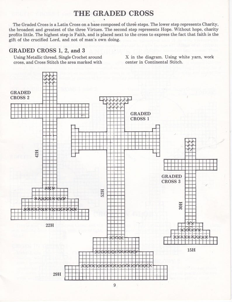 Christian Symbols for Plastic Canvas Christmas Tree PDF - Etsy