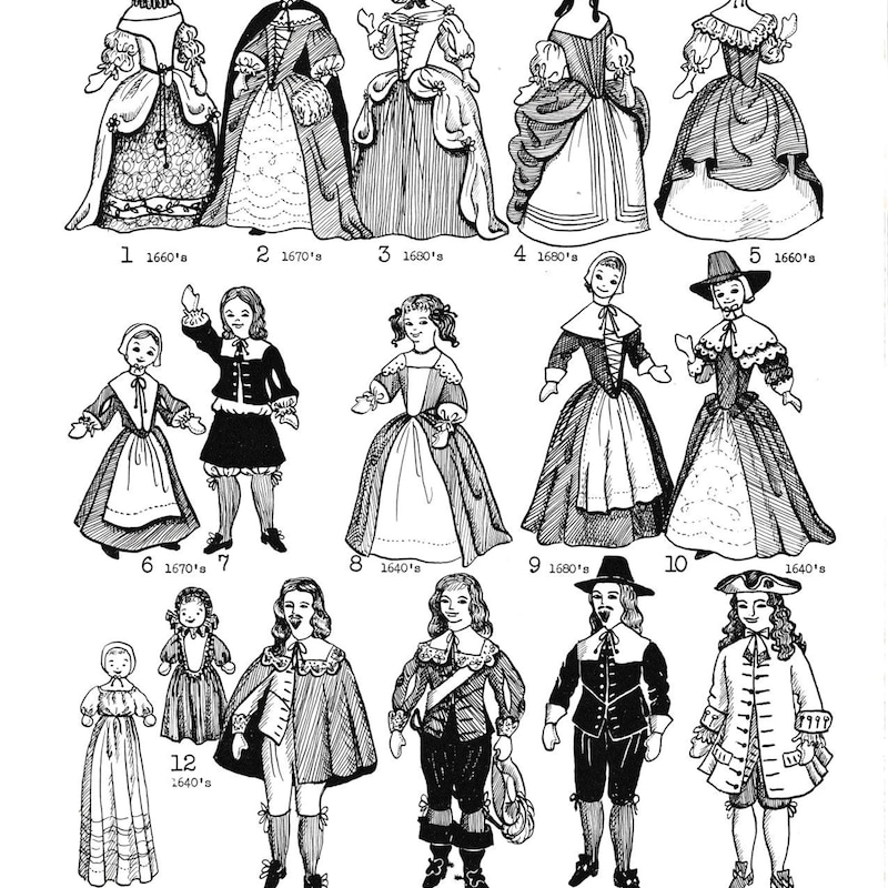 Vintage Period Costume - Etsy