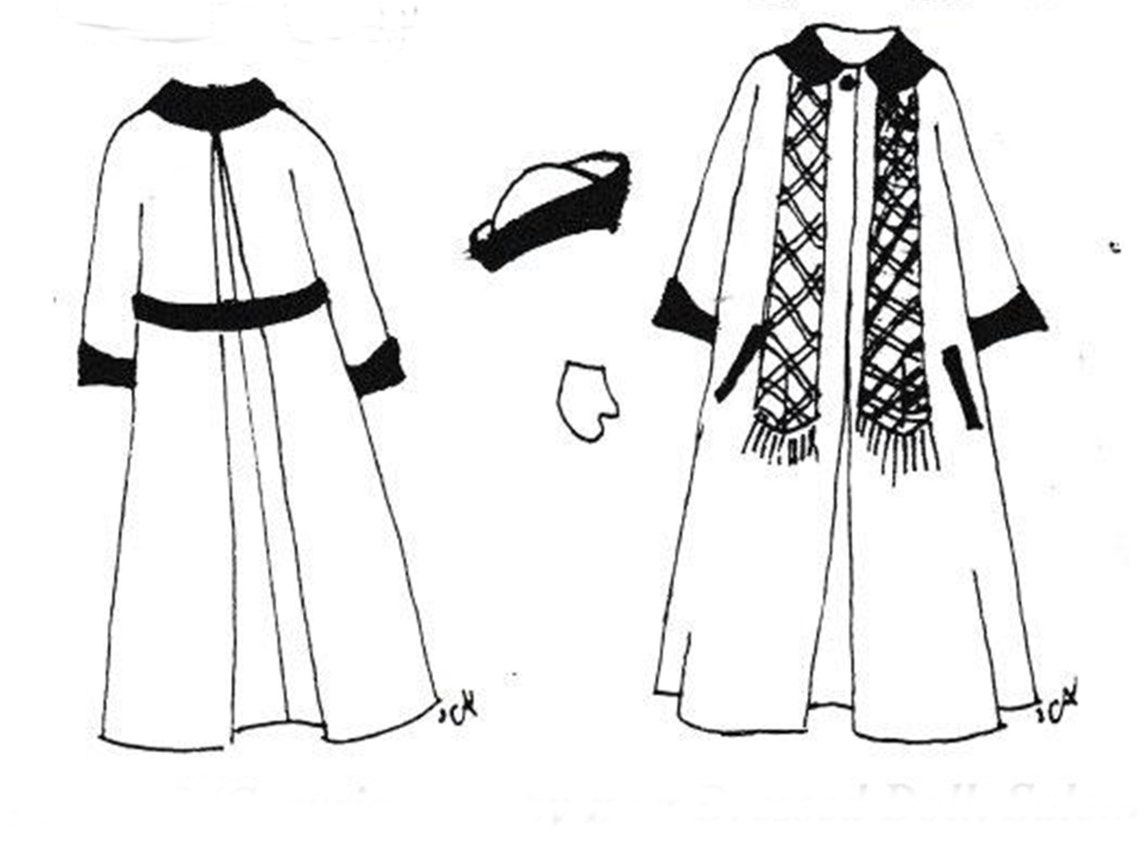 Cissy Doll Pattern Dress and Two Coat and Hat Styles PDF - Etsy