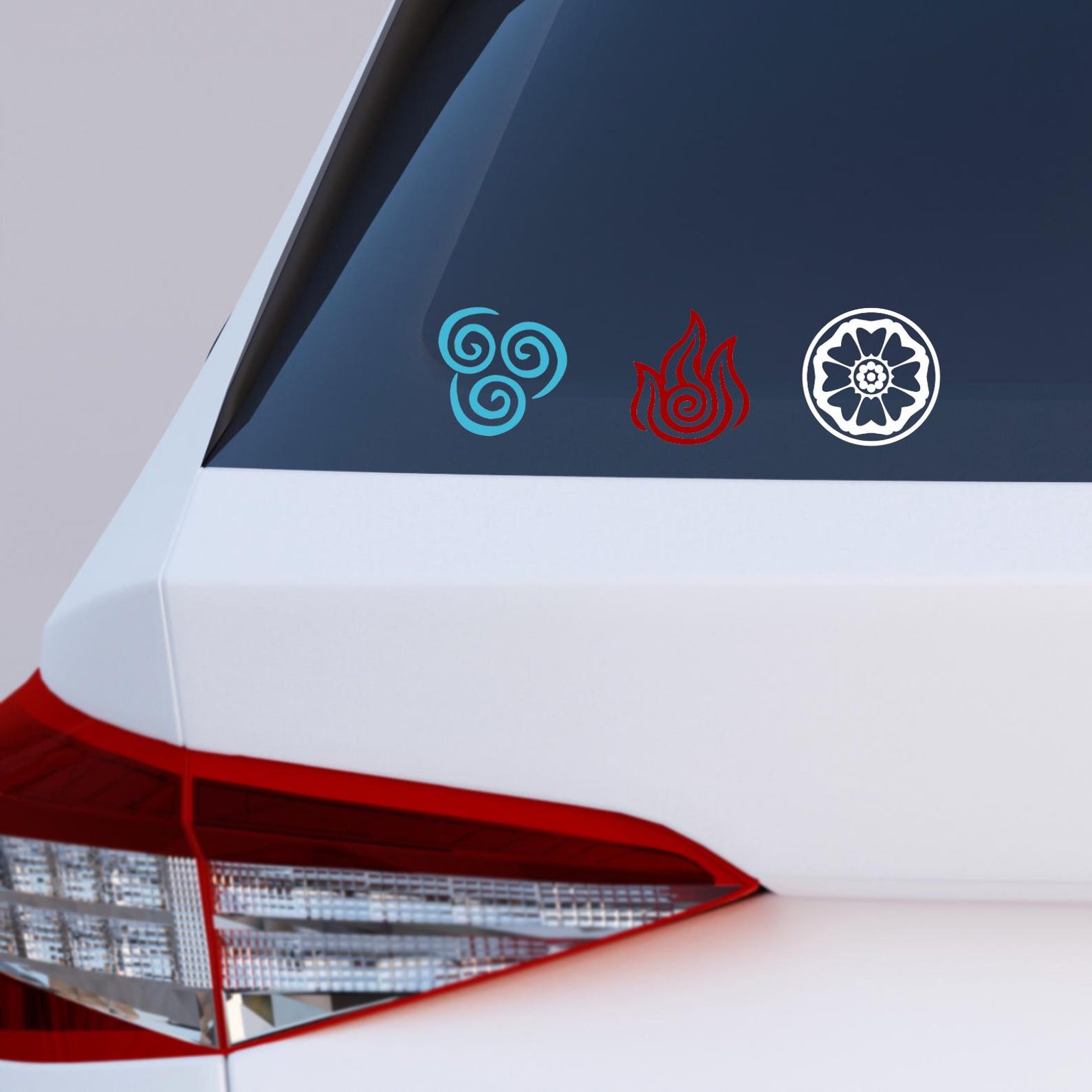 Avatar the Last Airbender Decals - Elemental, Fire Nation, Koi Fish ...