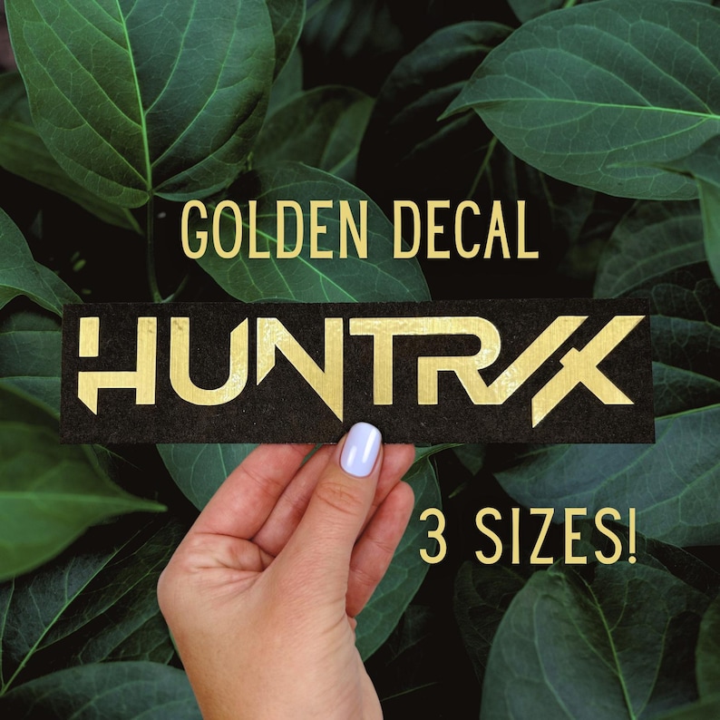 Golden Huntrix Holographic Decal - Kpop Demon Hunters! - Etsy