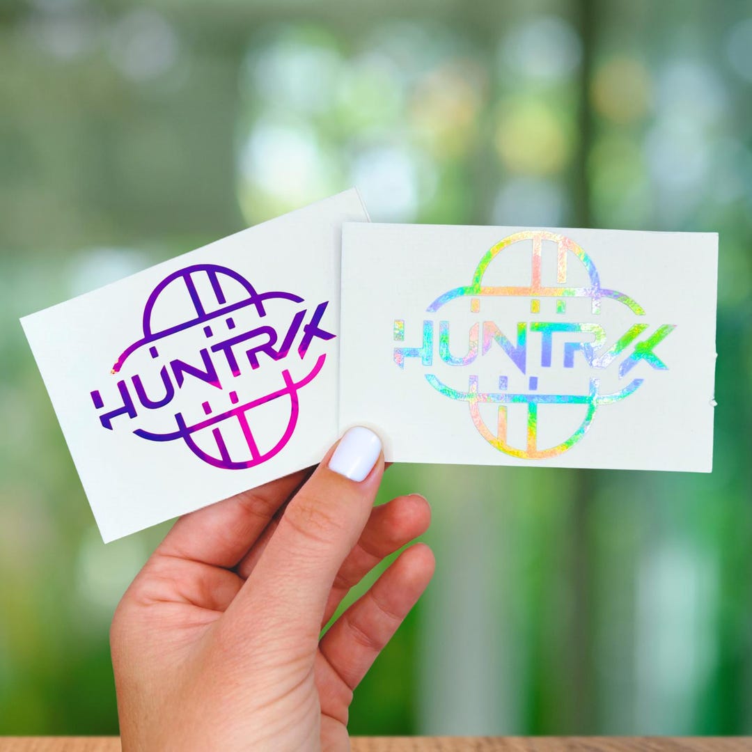 Huntrix Holographic Decal - Demon Hunters Inspired Decals - Etsy