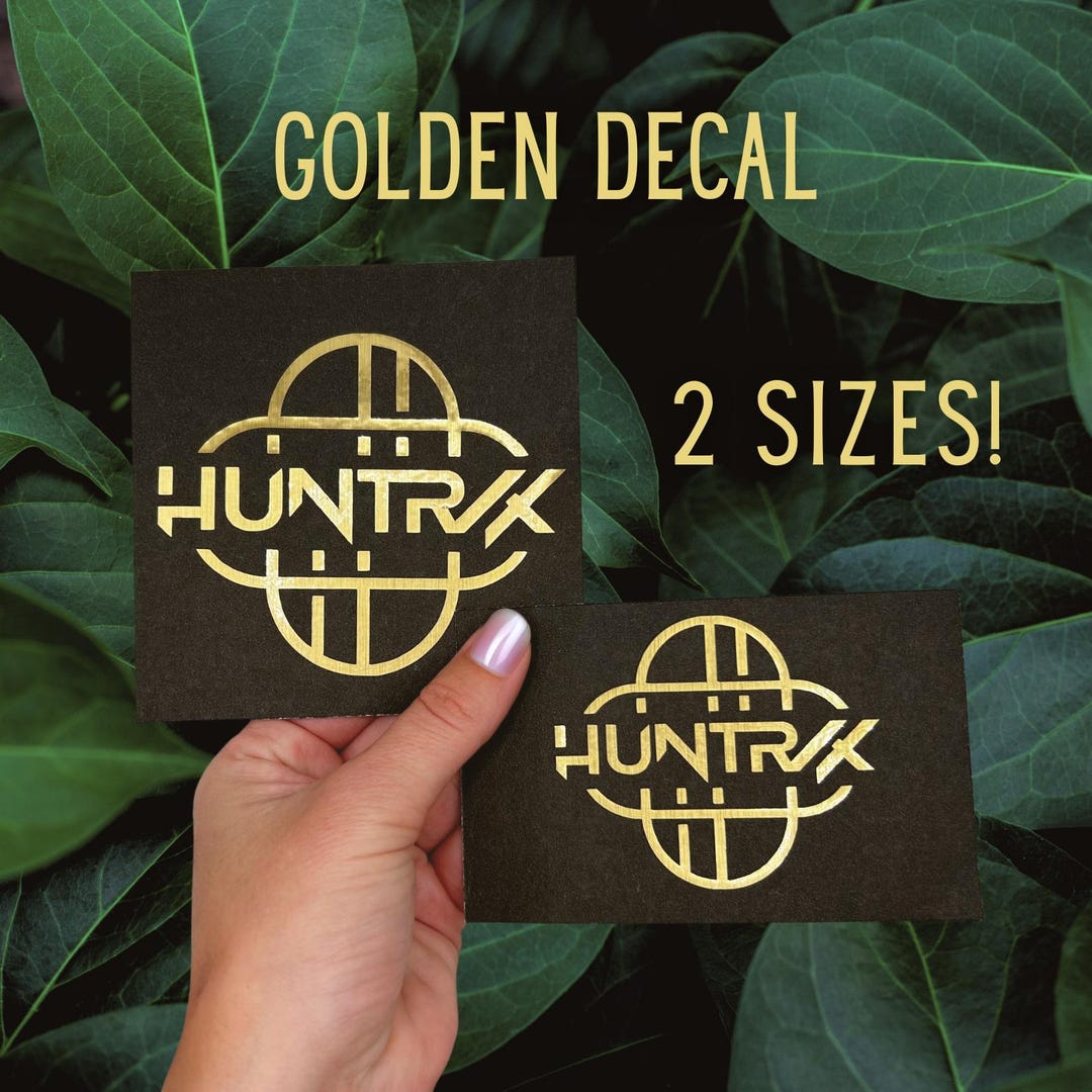 Golden Huntrix Holographic Inspired Decal - Etsy