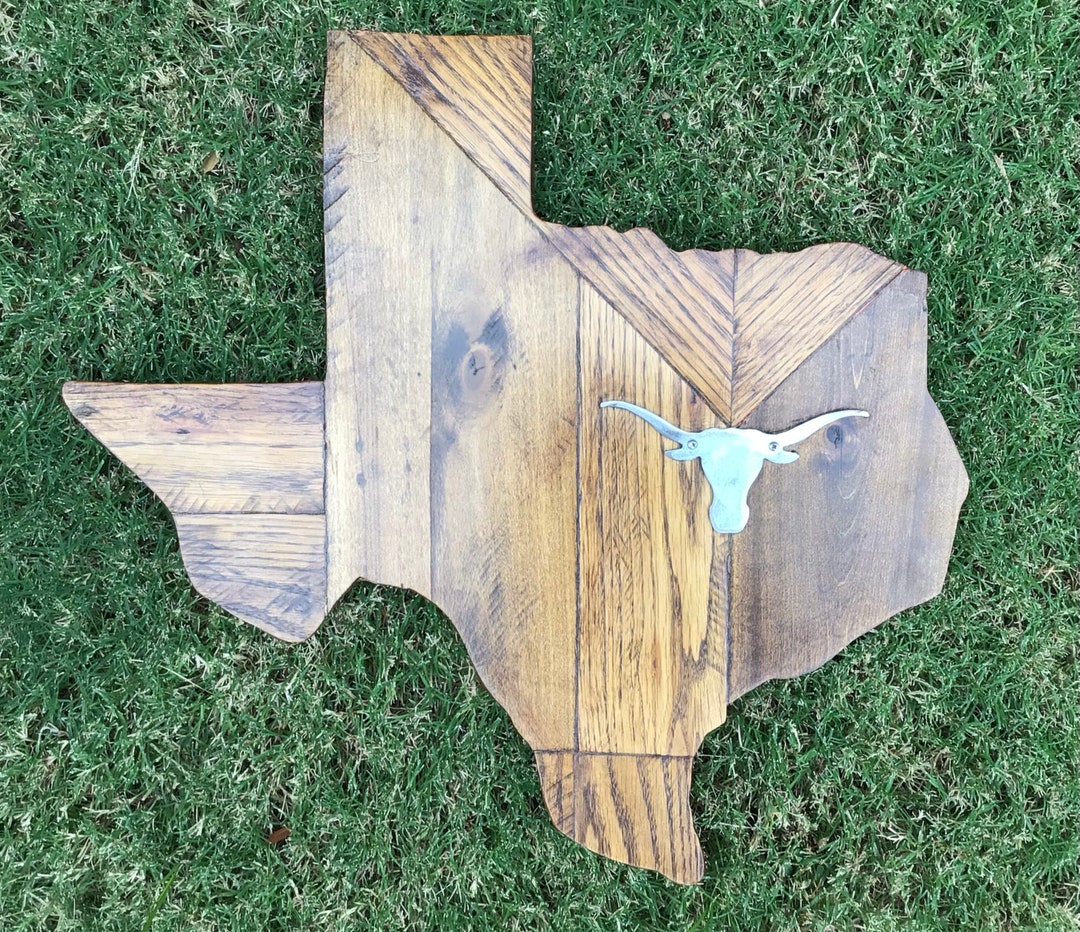 Texas Longhorn Wall Decor. Made in the USA Handcrafted by Portillo ...