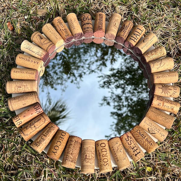 Cork Mirror - Etsy
