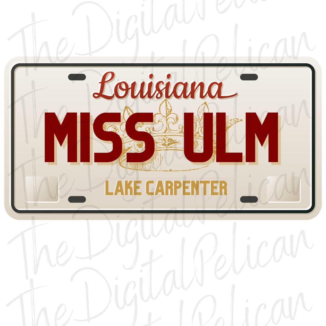 License Plate 1 State PNG & SVG Downloads - Etsy
