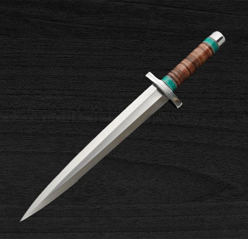 D2 Steel Arkansas Toothpick Dagger: Handmade Fantasy Knife - Etsy