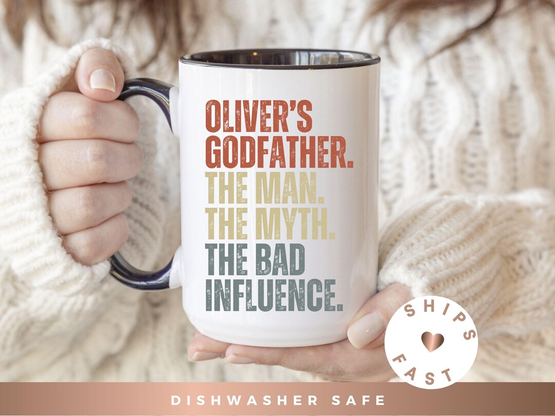 Godfather Mug Personalized Godfather Proposal Gift Godfather Coffee Cup ...