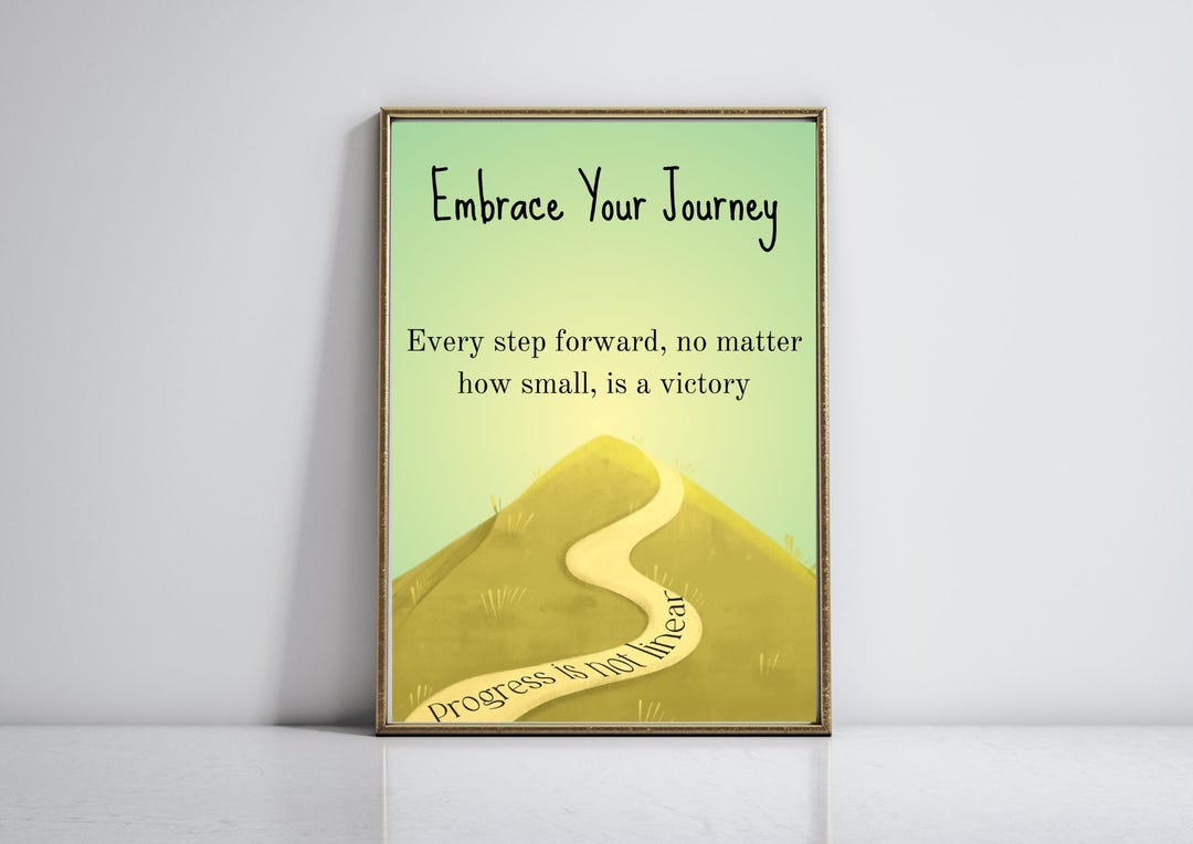 Mental Health Awareness Wall Decor, Inspirational Quote Poster ...