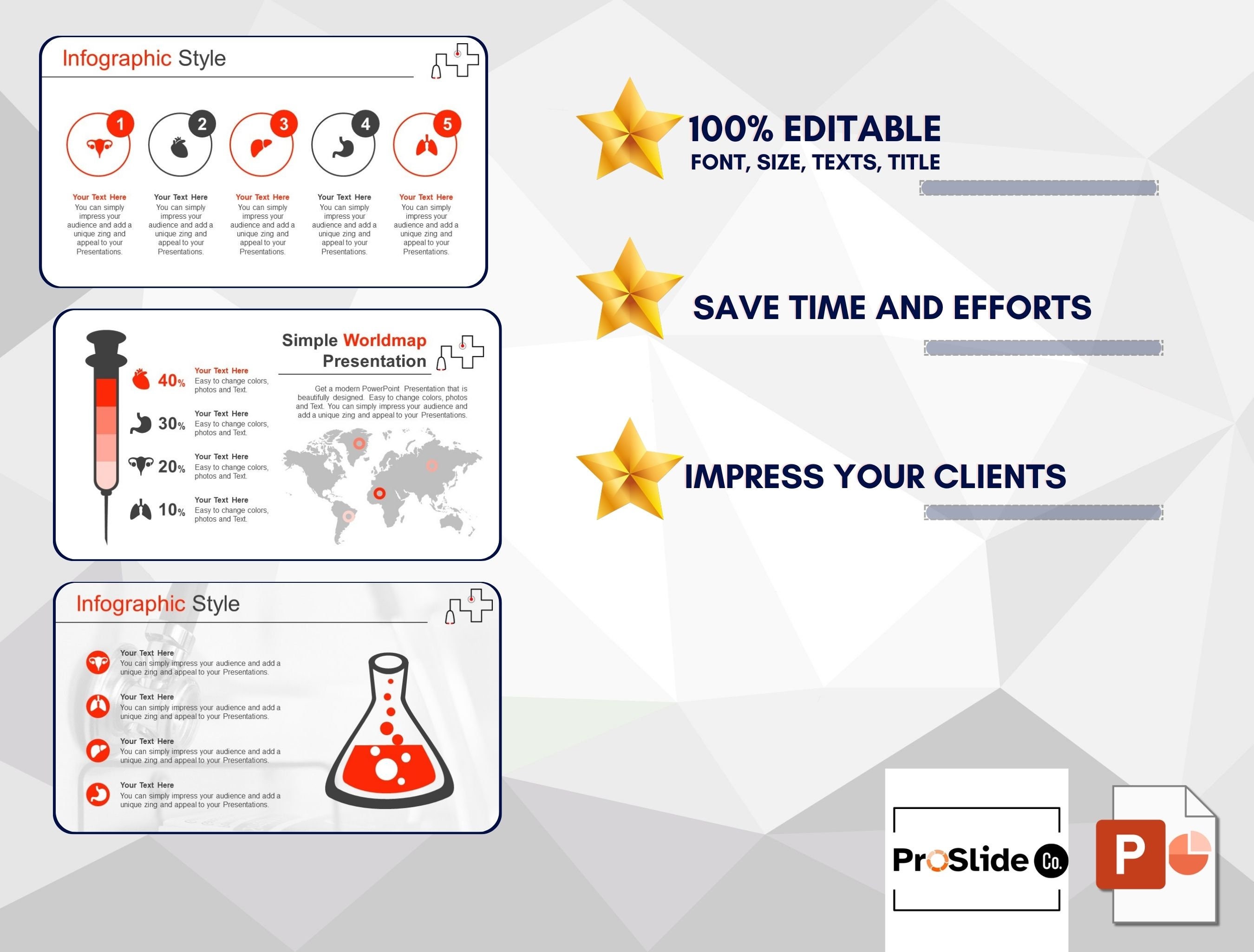 Medical Presentation Template for Hospitals and Doctors - Editable ...