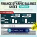 Financial Balance Sheet Dashboard Excel Template With Auto PDF Report ...