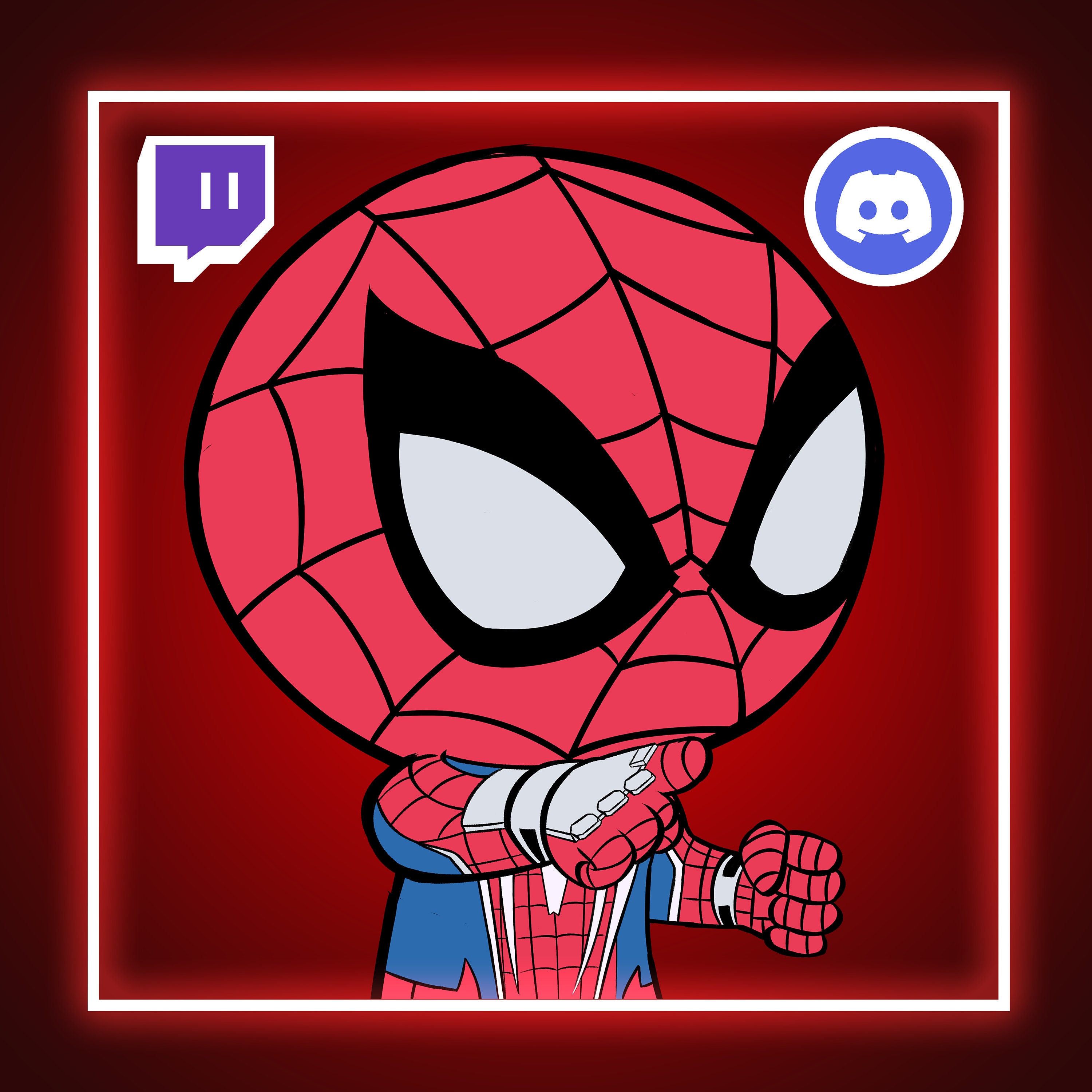 Spider-man 2 Twitch Emote Pack (static) - Etsy