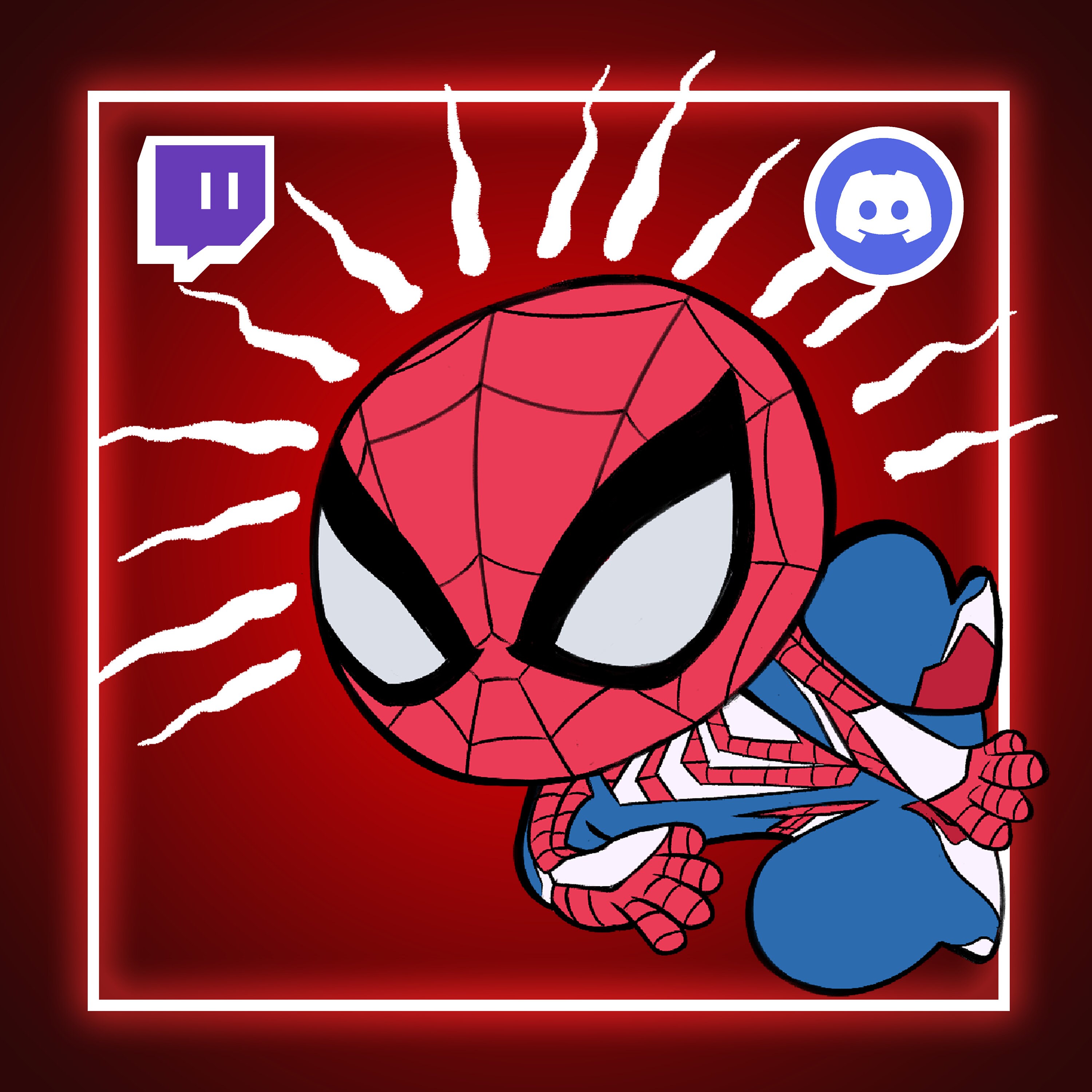 Spider-man 2 Twitch Emote Pack (static) - Etsy