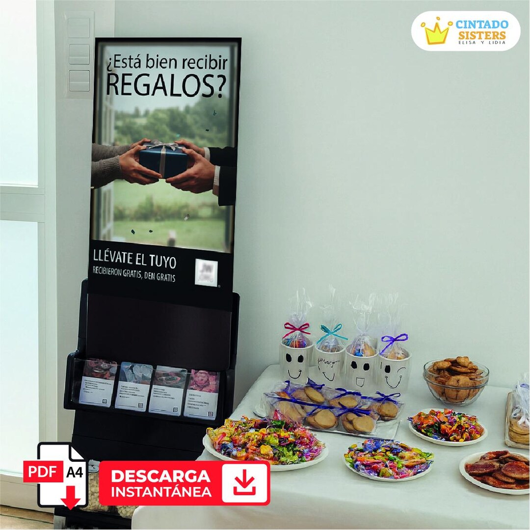 Printable JW Display Cart Poster - is It OK to Receive Gifts? - [PDF ...