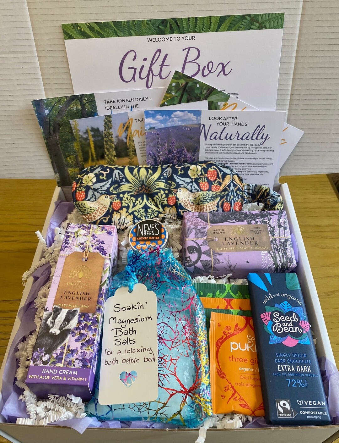 Women's Luxury Chemo Gift Box - Etsy UK