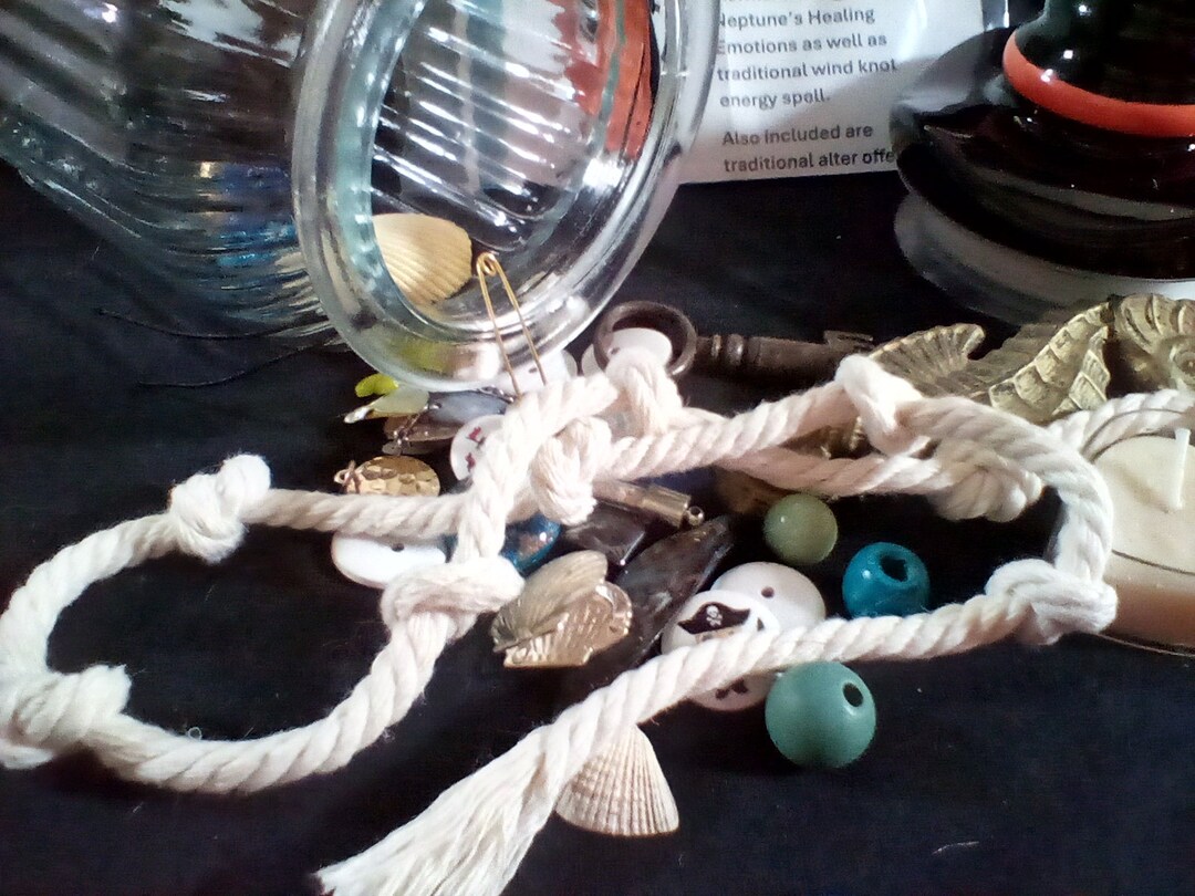 Sea Witch Knot Magic Special Edition Set Wind Knots Spells - Etsy