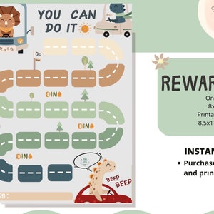 Woodland Animals Reward Chart, Printable Forest Kids Behavior Chart ...