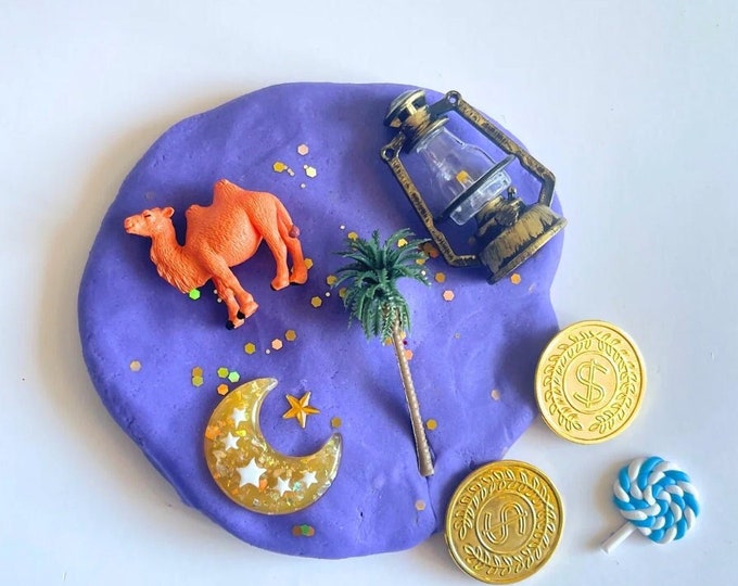 Ramadan Playdough Jars Eid Playdough Kit Eid Kids Gif Ramadan Sensory ...