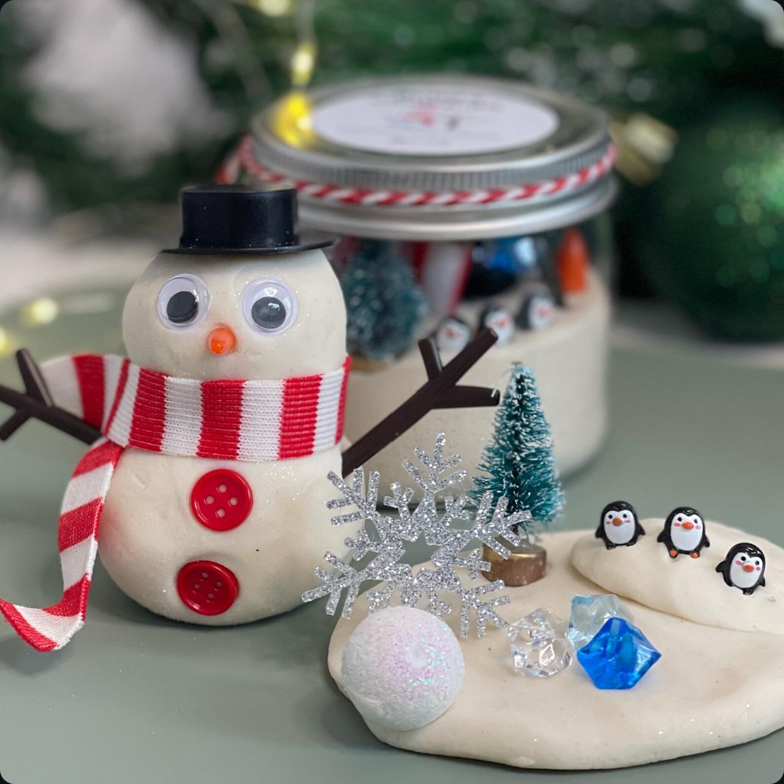 Christmas Playdough Kit, Christmas Gifts for Kids, Christmas Crafts ...