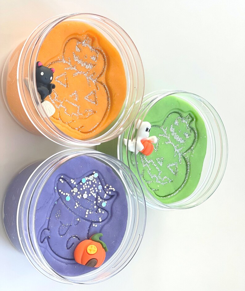 Halloween Playdough, Halloween Gifts for Kids, Halloween Sensory ...