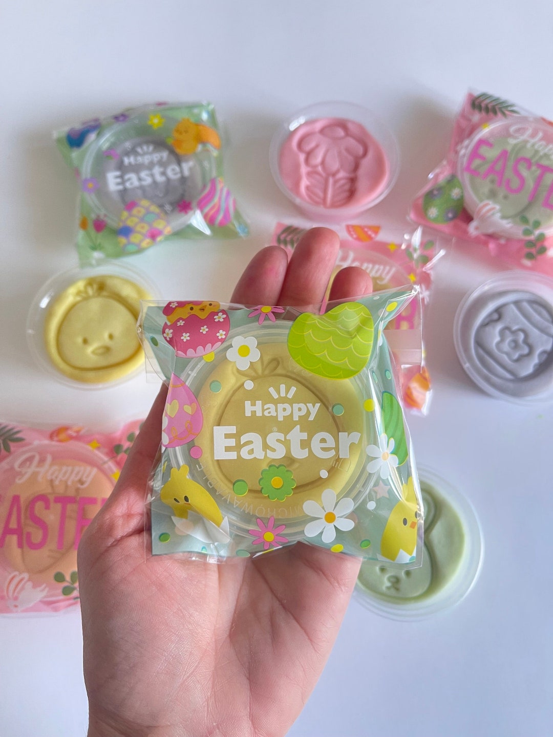 Easter Playdough Favours , Easter Spring Mini Playdough , Spring Craft ...